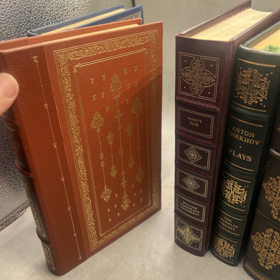 Franklin Library Classic Leather Bound Books Gold gilding Lot Of 5 Nice ...