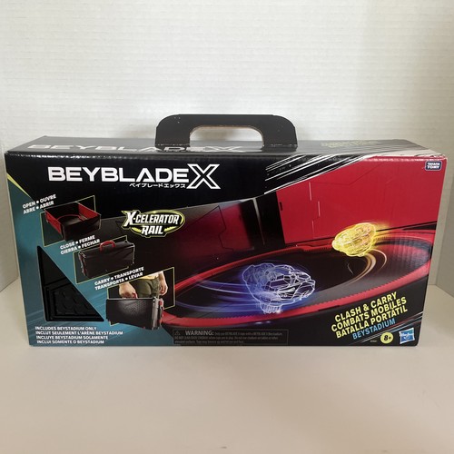 Beyblade x Clash and Carry Beystadium Battling Top Arena | eBay