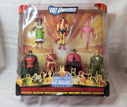 JUSTICE LEAGUE UNLIMITED - DC Fan Demanded Collection 7-Pack MATTY ...