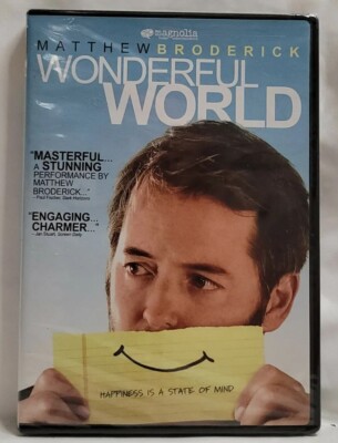Wonderful World (DVD, 2010, Widescreen) Matther Broderick Sanaa Lathan ...