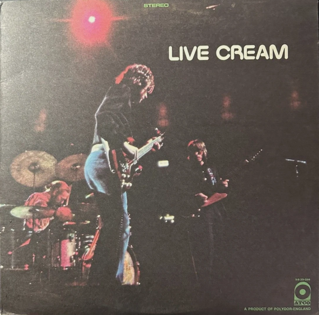 Eric Clapton Cream Live