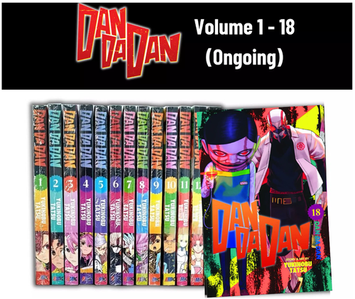DANDADAN Manga Full Set English Volume 1-18 New by Yukinobu Tatsu DHL ...