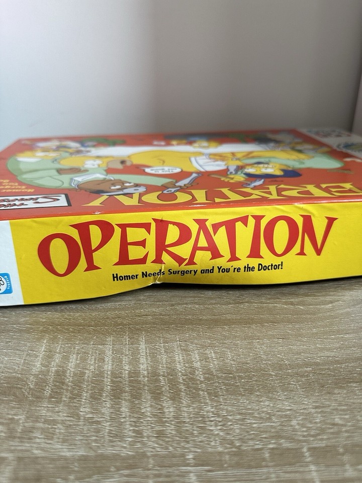 Operation The Simpsons Edition Milton Bradley 2005 Complete - Works | eBay