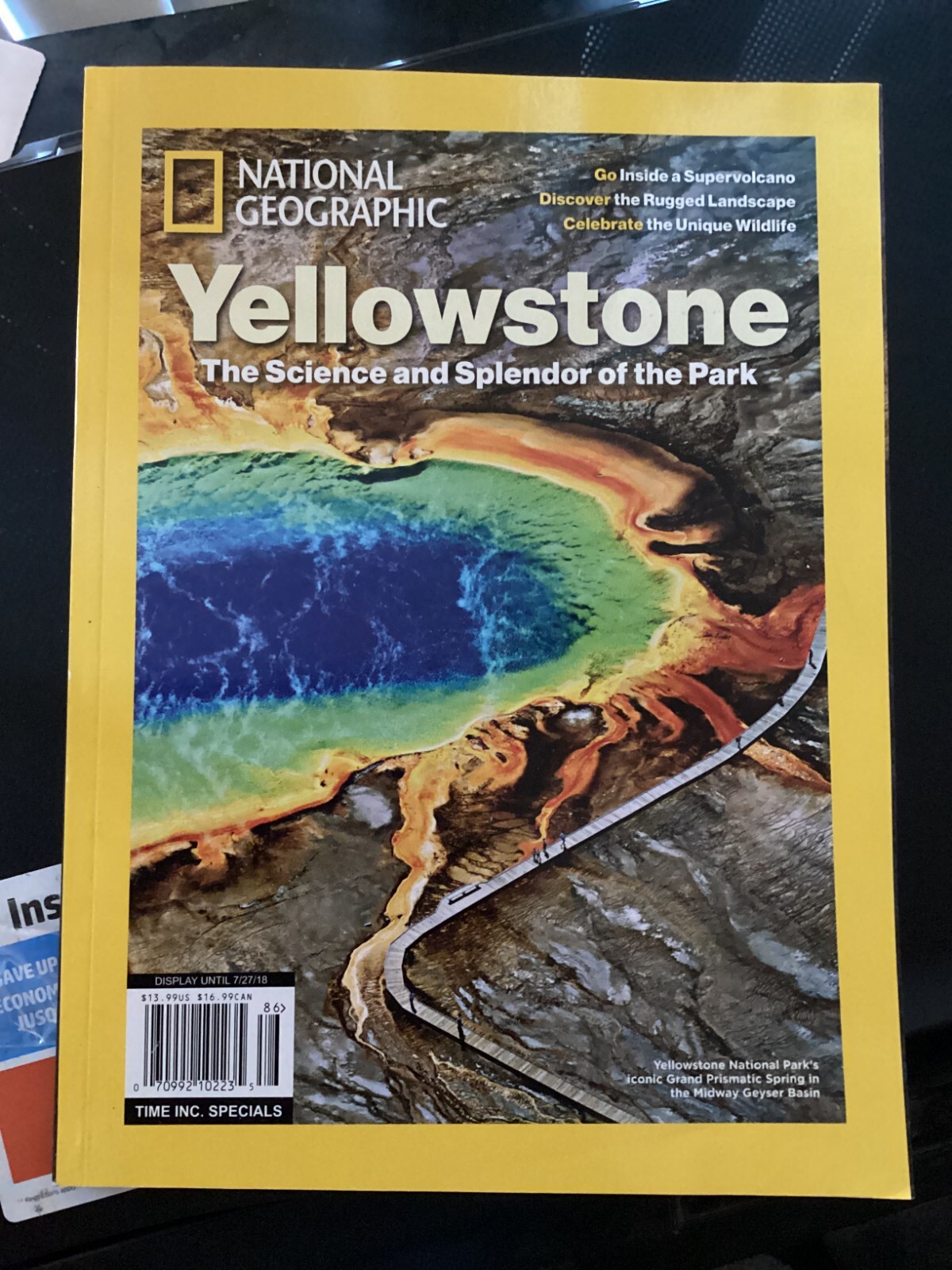 NATIONAL GEOGRAPHIC YELLOWSTONE MAGAZINE | eBay