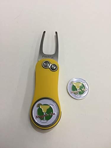 Pitchfix Hybrid 2.0 Yellow Switchblade Divot Tool with 2 Margarita ...