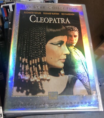 Cleopatra (DVD, Five Star Collection, 1963) Elizabeth Taylor 2 Disc ...
