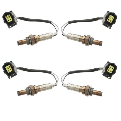 Bosch 2x Downstream & 2x Upstream Oxygen Sensors Kit For Chrysler Dodge ...
