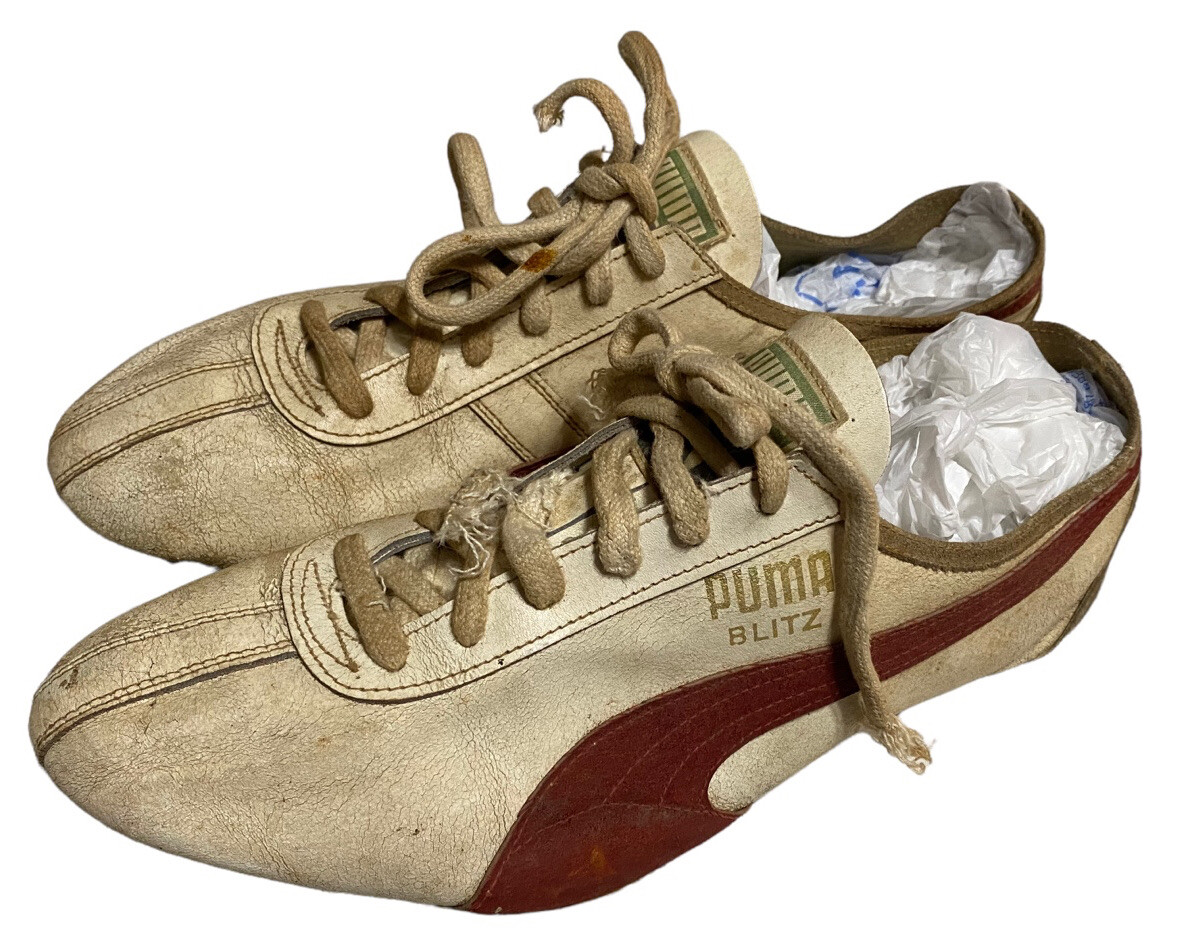 PUMA Blitz Running/Track Spikes 1950’s 7.5M OG Rare C… - Gem