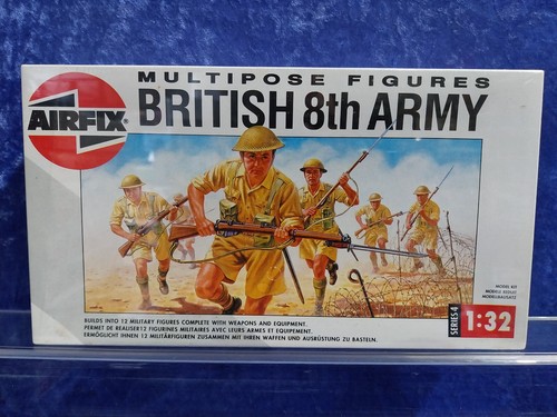 AIRFIX Model Kits Multipose Figures Factory Sealed 1/32 British 8th ...