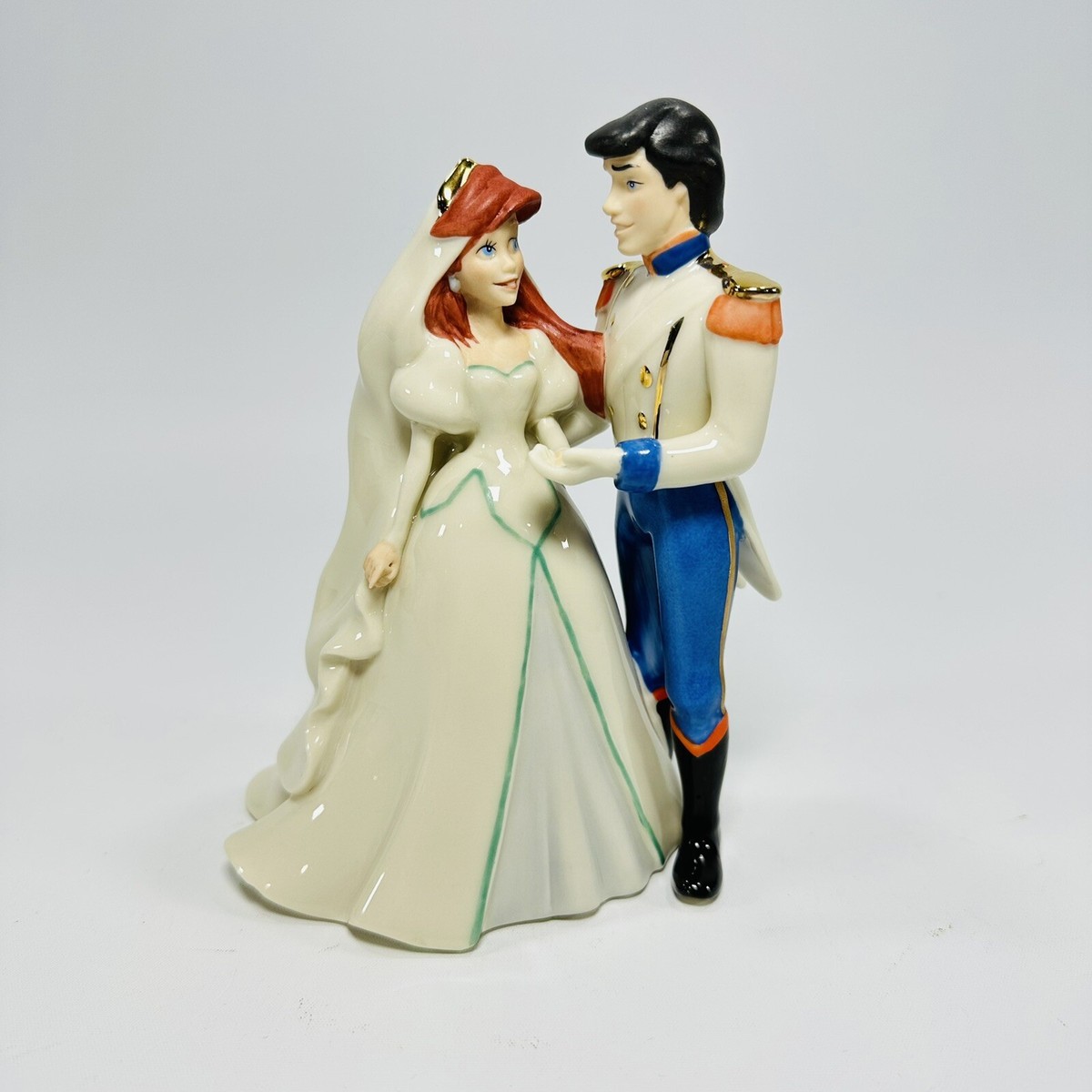 Ariel And Eric Wedding Cake Topper The Little Mermaid Wedding Cake Zip