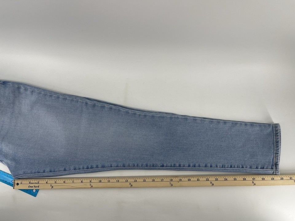 Levis 711 Skinny Stretch Jeans Womens Size 32 W32 L30 Mid Rise Blue ...