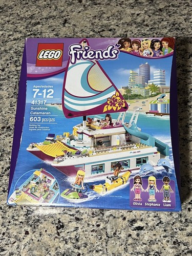 Lego 41317 - Friends - Sunshine Catamaran - Retired - ~New~ Sealed Box ...