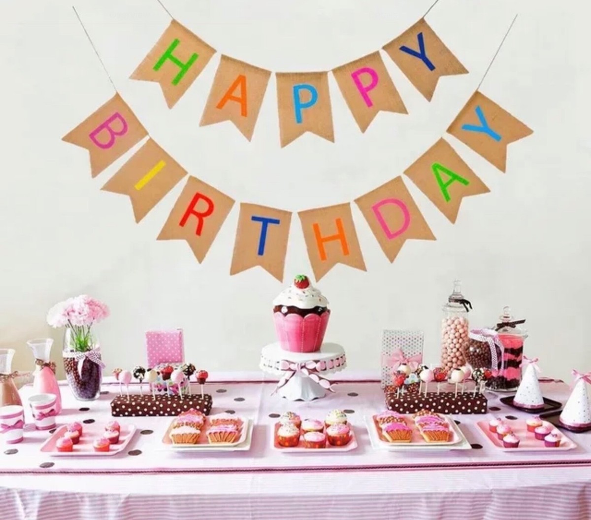 Burlap Girl Party Themes Burlap, Lace And Pearls Baby Shower Party