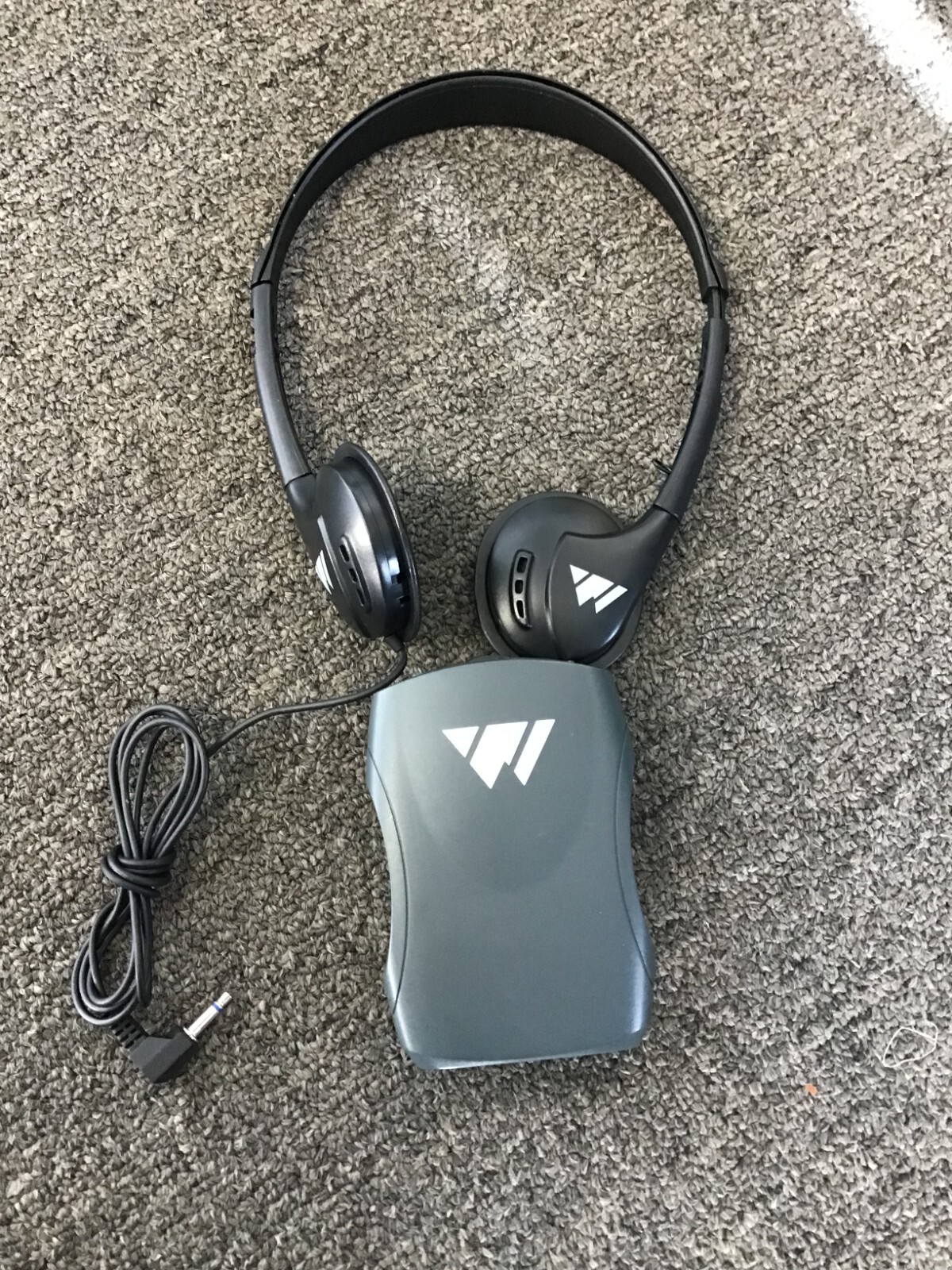 Lot of 2-Williams Sound Personal PA FM Receiver Model R35 72.9MHzw ...