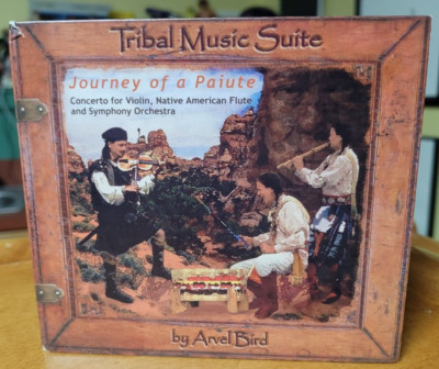 Arvel Bird Journey of a Paiute Tribal Music Suite CD Native American ...