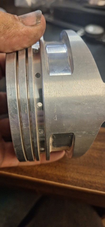 Venolia Forged Racing Pistons 400 Sbc Chevrolet 4.155. 030 Over 6 "Rod ...