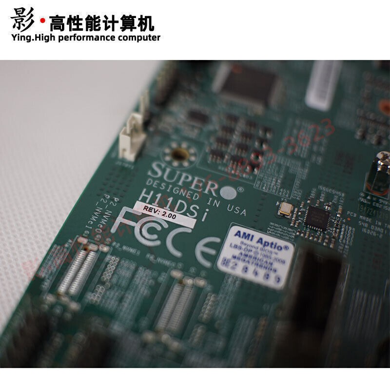 H11DSI-NT SuperMicro Rev2.0 128 core server dual Gigabit Ethernet For ...