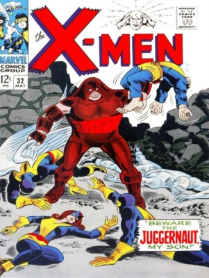 The X-Men 32 New Sign - 18" x 24" USA STEEL XL Size - 4 lbs. Juggernaut ...