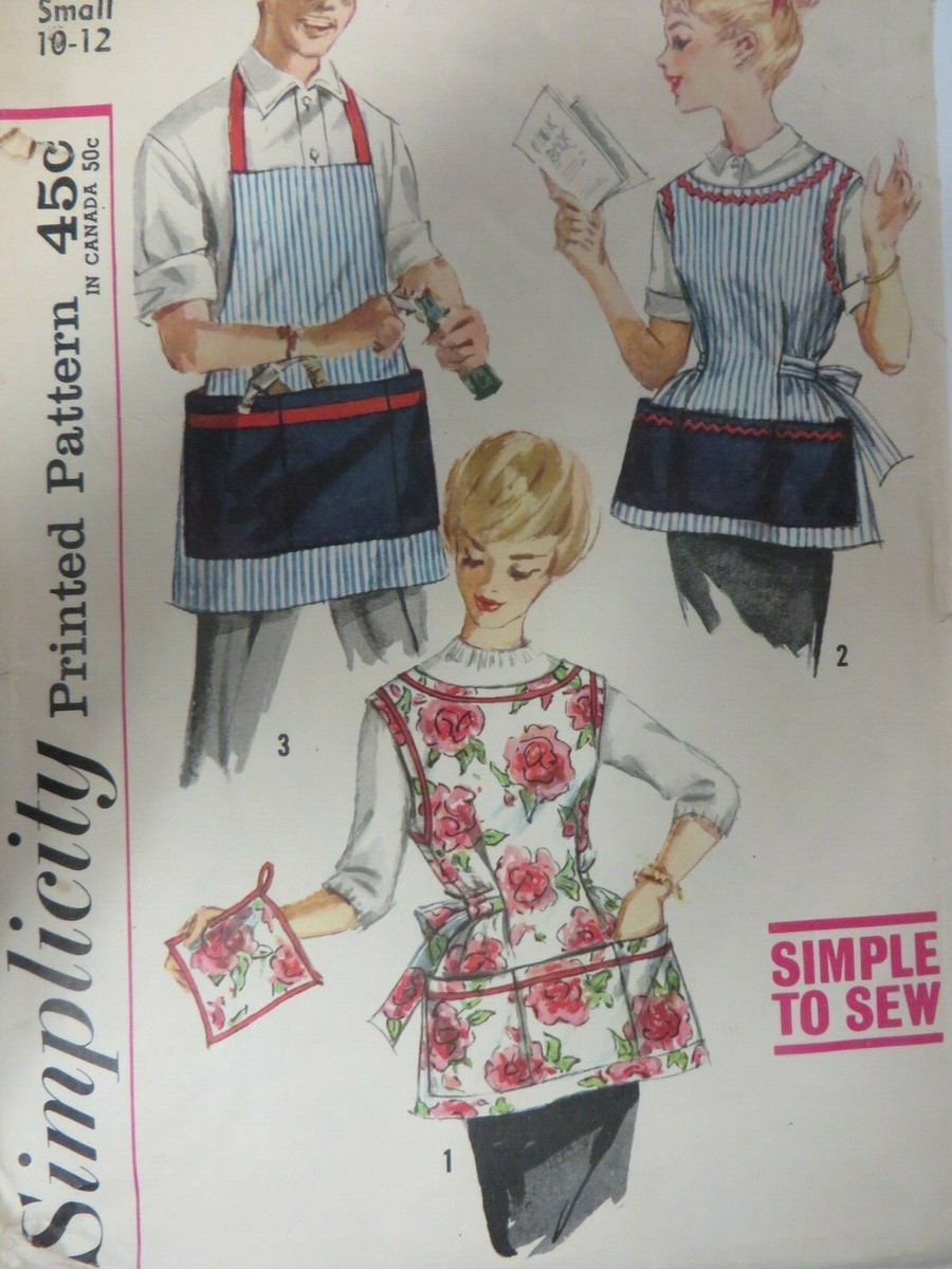 Cobbler Apron Pattern McCall's 2038 A | Vintage Sewing Patterns