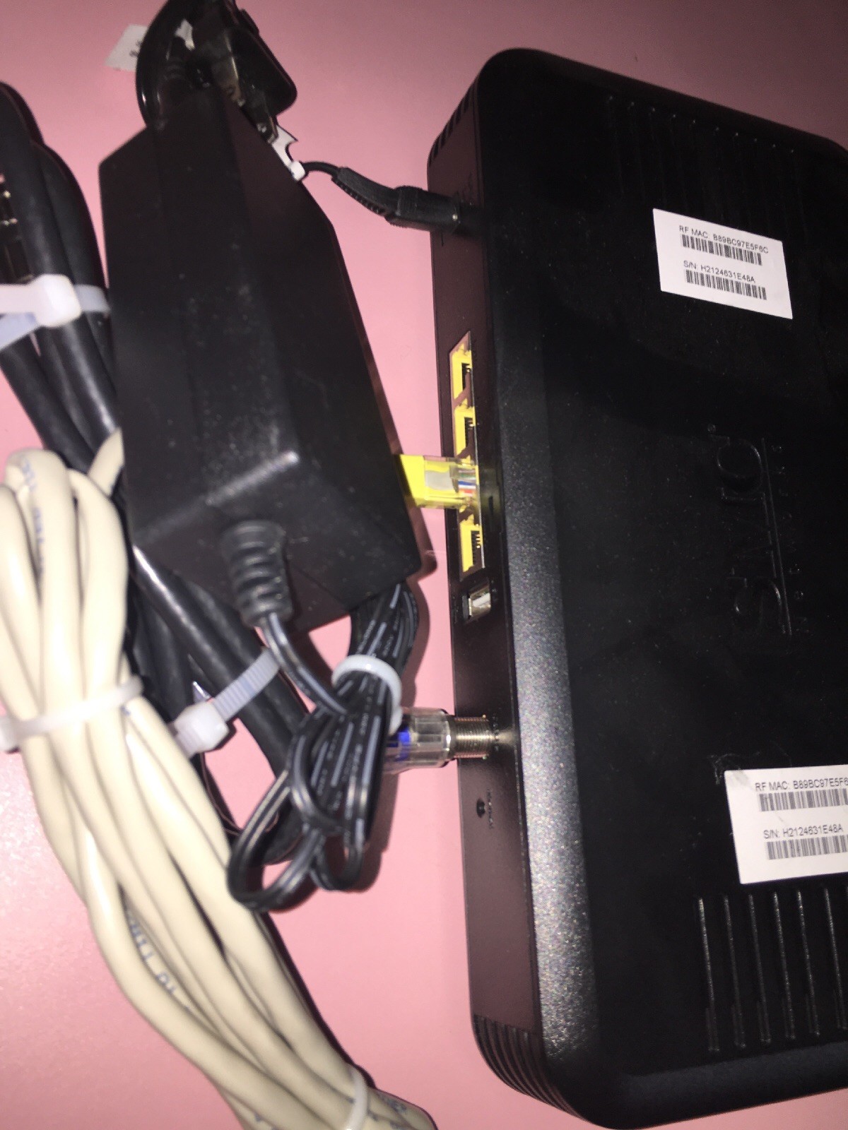 PART ONLY - SMC D3G SMCD3G-CCR Comcast Cable Modem IP Gateway Router ...