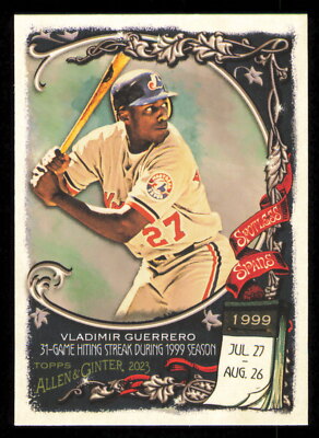 2023 Topps Allen & Ginter #SS-42 Vladimir Guerrero Spotless Spans | eBay