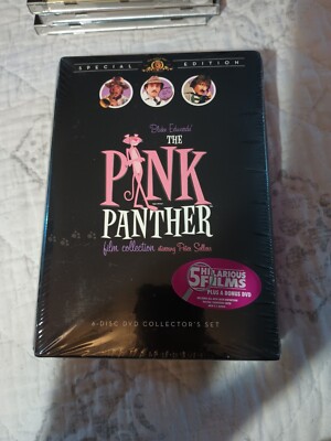 The Pink Panther Film Collection 6 Disc DVD Set Peter Sellers New ...