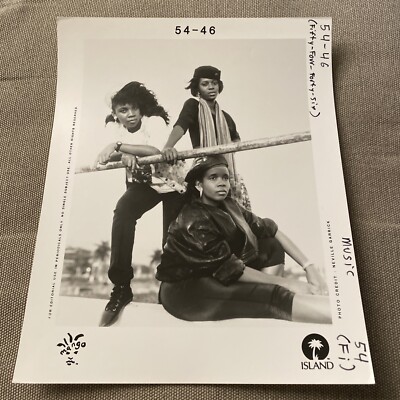 54-46 Press Photo 8x10”. Liba & Melanie Hibbert. Mango/ Island Records ...