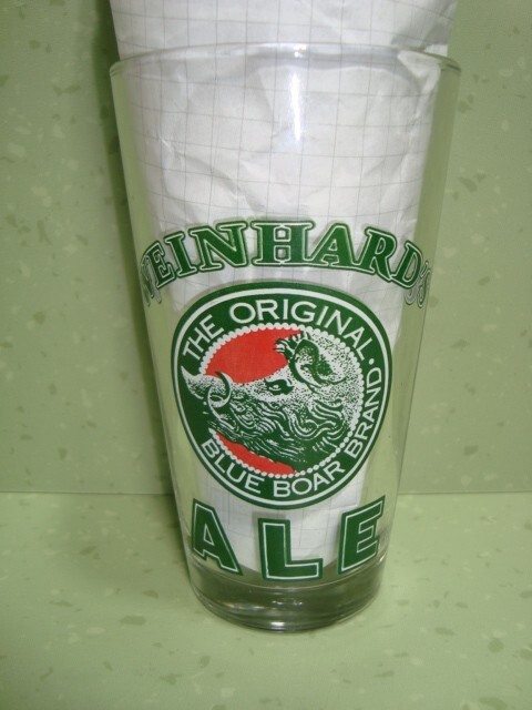 Weinhard's Ale The Original Blue Boar Ale 16 oz Pint Beer Glass | eBay