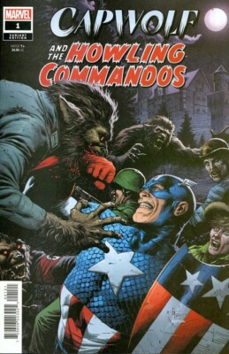 CAPWOLF HOWLING COMMANDOS #1 FRANK COVER NM 1ST PRINT MARVEL COMICS ...