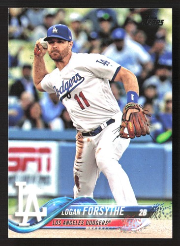 2018 Topps #35 Logan Forsythe Los Angeles Dodgers | eBay