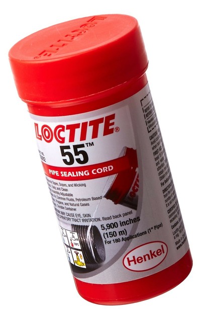 Loctite 55 Pipe Sealing Thread Cord for Gas and Water Leak Fix 160m ...