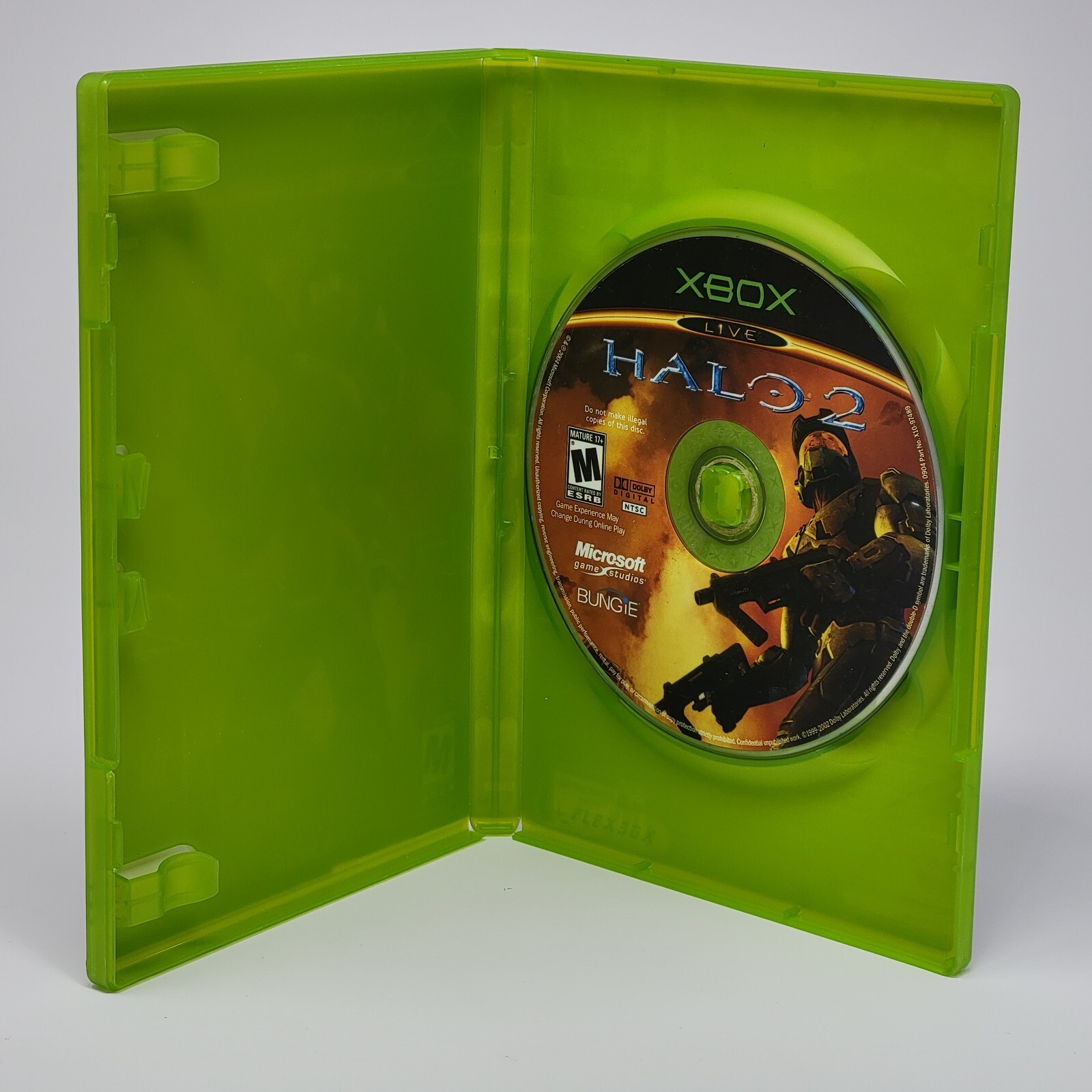 Halo 2 (Original Xbox) Black Label Case & Disc (No Manual) TESTED ...
