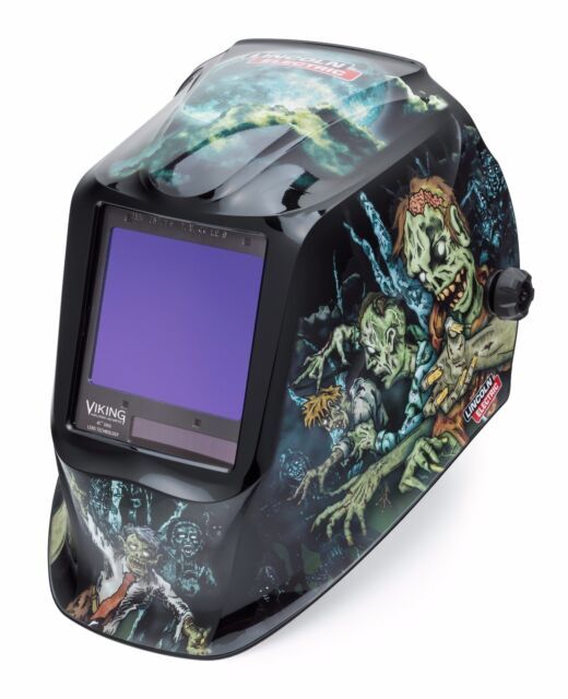 Lincoln Electric Viking 3350 Zombie Welding Helmet With 4c Lens ...