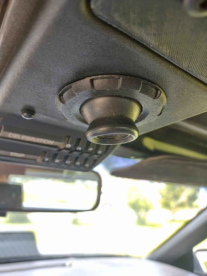 3rd Gen Camaro Overhead Console Map Light Bezel | Black | Center ...