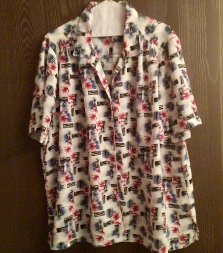 Donnkenny Womens Plus Short Sleeve Blouse Shirt Top Flower Abstract 2X ...