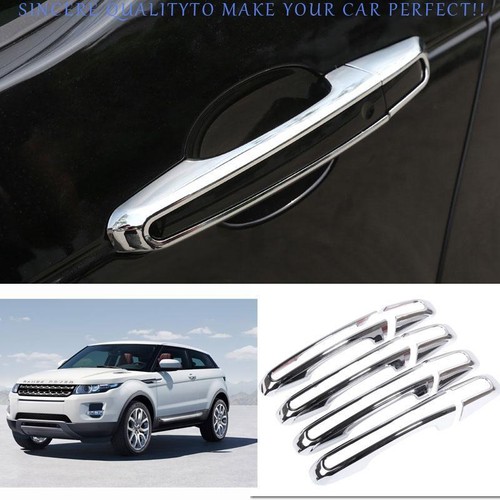 For Range Rover Evoque 2012-2019 Chrome Exterior Side Door Handle Cover ...