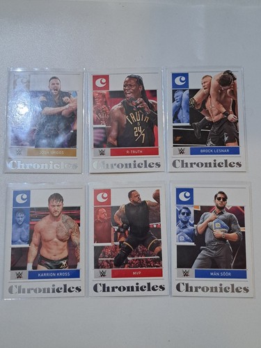WWE Base Lot – 2022 Panini Chronicles | Lesnar Zelina Omos Kross & More ...