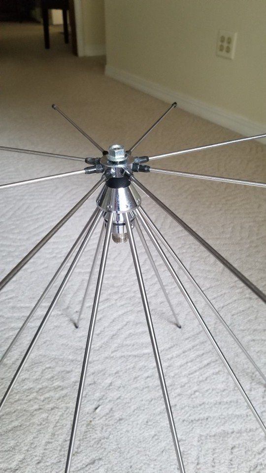 Tram UHF/VHF - Broad Band Discone/Scanner-Ham Stainless Base Antenna | eBay