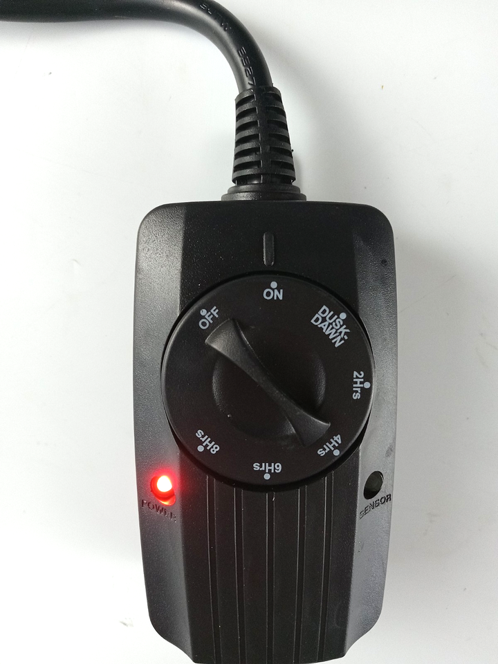 Outdoor 24-hour WEATHERPROOF Timer with Photocell Lighting Timer NEW ...