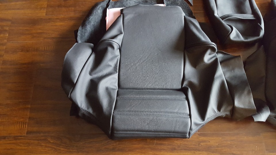 BMW E24 635CSI 633CSI REAR SEAT UPHOLSTERY KIT GERMAN LEATHER NATURAL ...