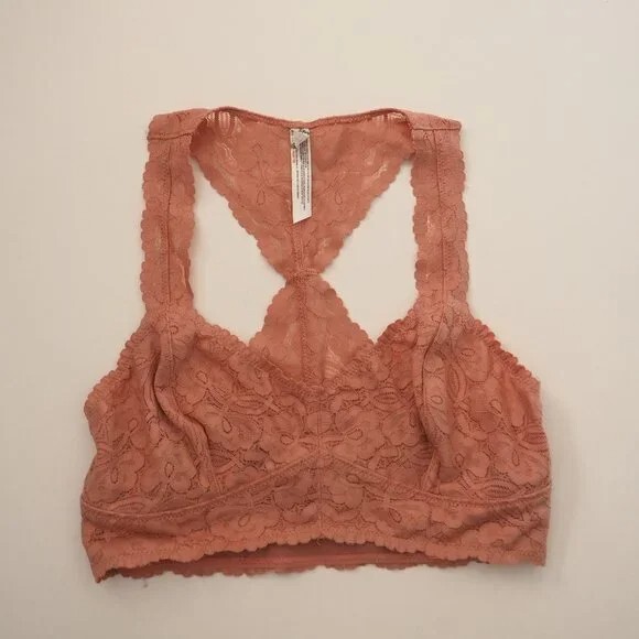 Intimately Free People Galloon Lace Racerback Bralette sz S | eBay