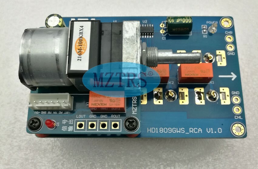 Hifi Remote Volume Control Board Alps Motor Potentiometer Goldmund ...