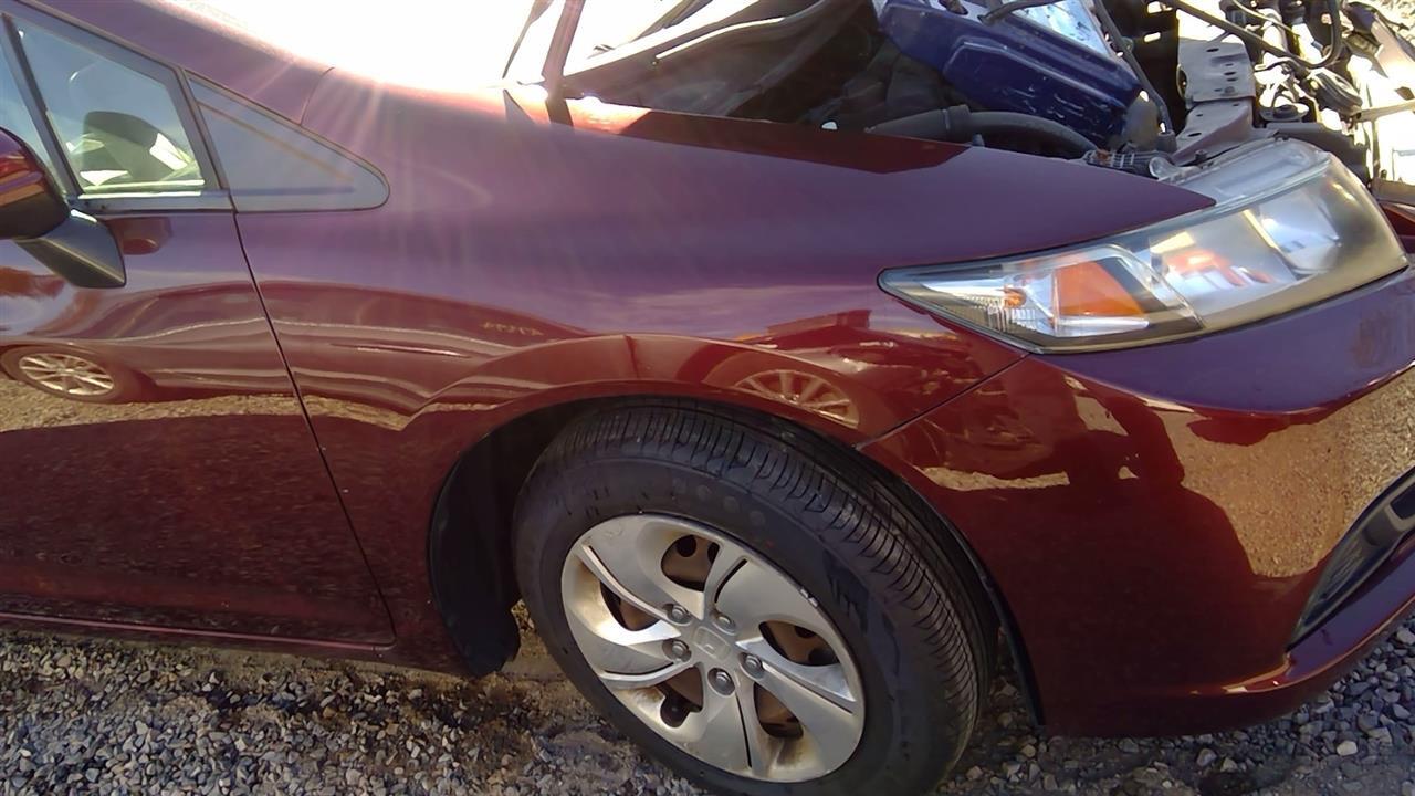 Passenger Right Fender Sedan Fits 12-15 CIVIC 1386525 | eBay