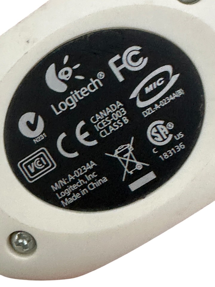 Logitech A-0234A Microphone White PS3 Wii Xbox 3E USB | eBay
