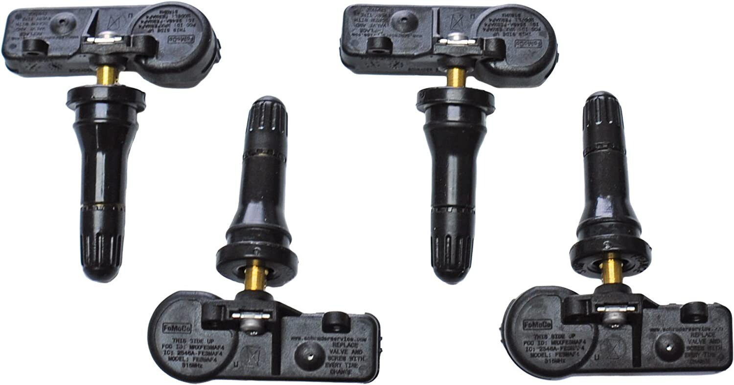 Ford X4 Genuine OEM TPMS Tire Pressure Sensor ML3T-1A180-AA, DE8T-1A180 ...