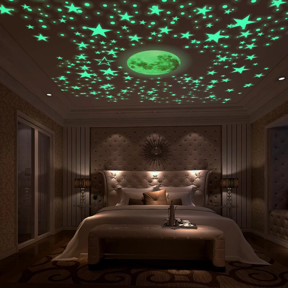 Glow In The Dark Stars For Bedroom Ceiling | Shelly Lighting