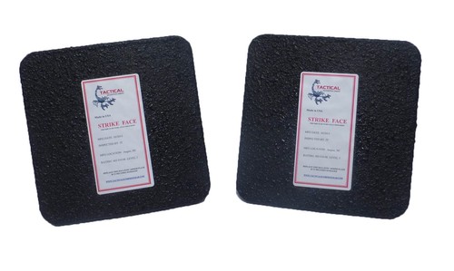 Level III AR500 Steel Armor Pair 6x6 Curved Plate Coated - Quick Ship ...