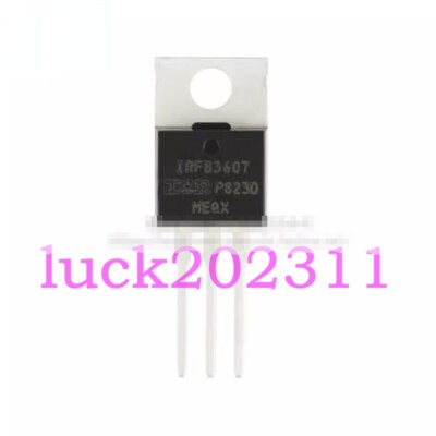 1pcs NEW IRFB3607PBF TO-220 N channel 75V/80A in-line MOSFET FET #YT | eBay