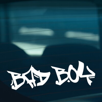 BAD BOY GRAFFITI Car, Van, Bumper, Window JDM DUB Vinyl Decal Sticker ...