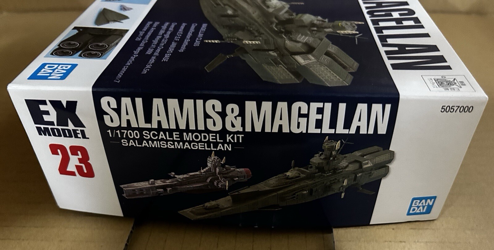 Bandai EX Model 23 1/1700 Scale Model Kit Salamis & Magellan Gunpla | eBay